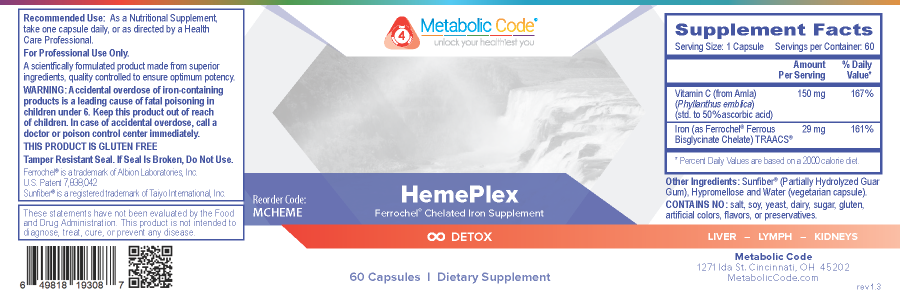 HemePlex | Metabolic Code